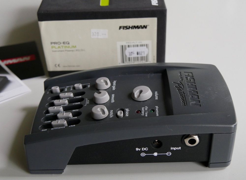 Fishman Pro EQ Platinum Acoustic Guitar Preamp (Gebraucht) in Egg b ...