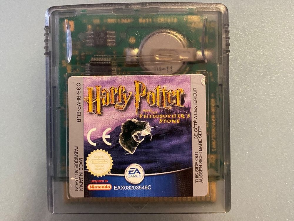 Harry Potter and the philosophers Stone für Gameboy Color (Gebraucht ...