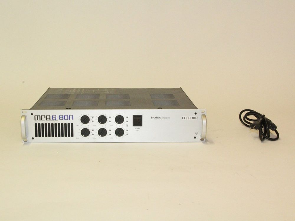6-Kanal-Multikanal Verstärker ECLER MPA 6-80R (Gebraucht) in Sarnen für ...