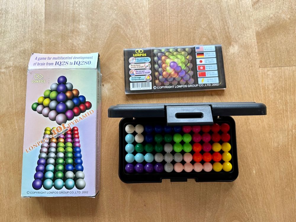 Lonpos 101 Pyramid Knobelspiel - IQ Herausforderung! (Gebraucht) in ...