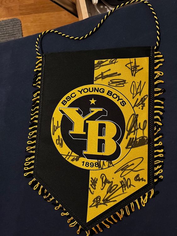 YB Clubwimpel Von der 1.Mannschaft 2022/23 (Neu (gemäss Beschreibung)) in Lyss für CHF 70 – mit ...