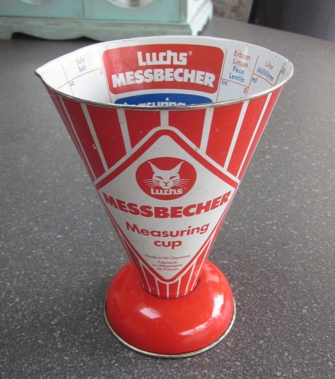 Mid Century LUCHS Messbecher, Measuring cup 50/60er (Gebraucht) in ...
