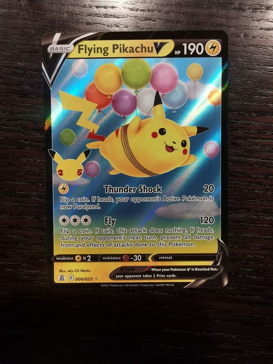 Flying Pikachu V EN Celebrations (Gebraucht) in Langenthal für CHF 1.5 ...