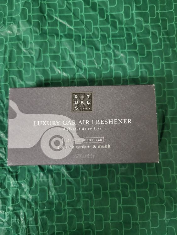 Rituals Luxury Car Air Perfume Holder+2 Refills Amber+Musk (Neu und ...