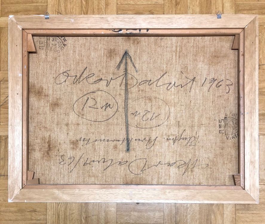 Oskar DALVIT, grosses Original Gemälde! | Kaufen auf Ricardo