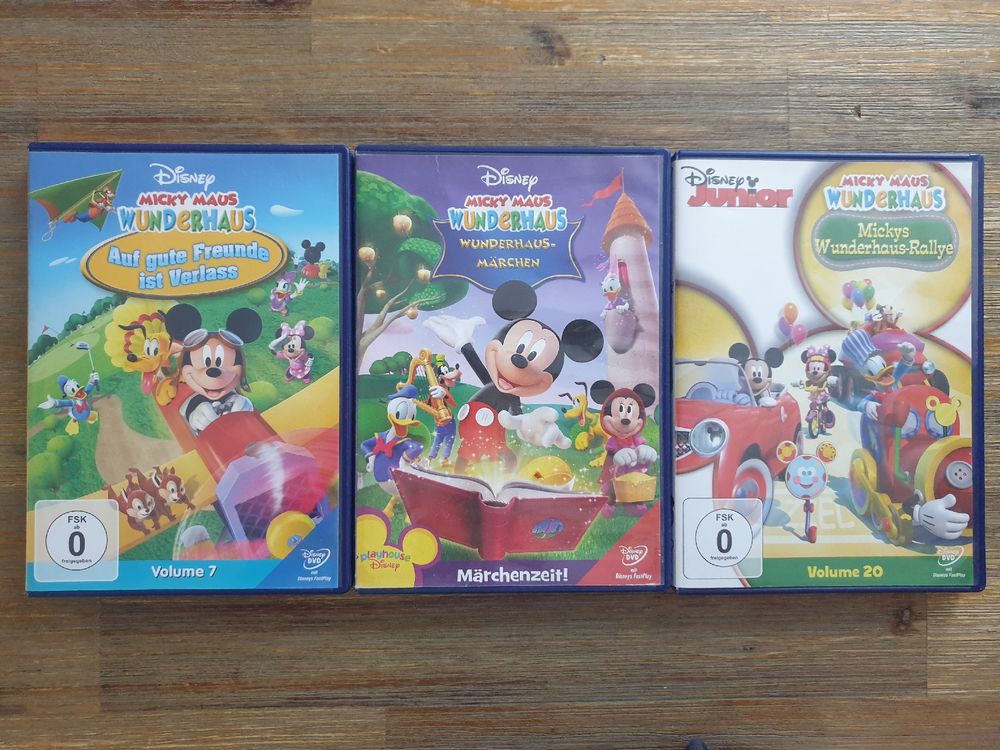 3 Stück Micky Maus Wunderhaus DVD (Gebraucht) in Oberrindal für CHF 5 ...