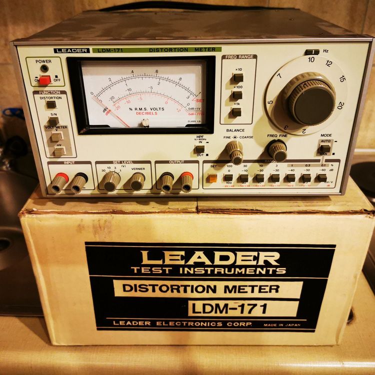 Distortion Meter Leader, LDM-171 (Gebraucht) in Regensdorf für CHF 89 ...