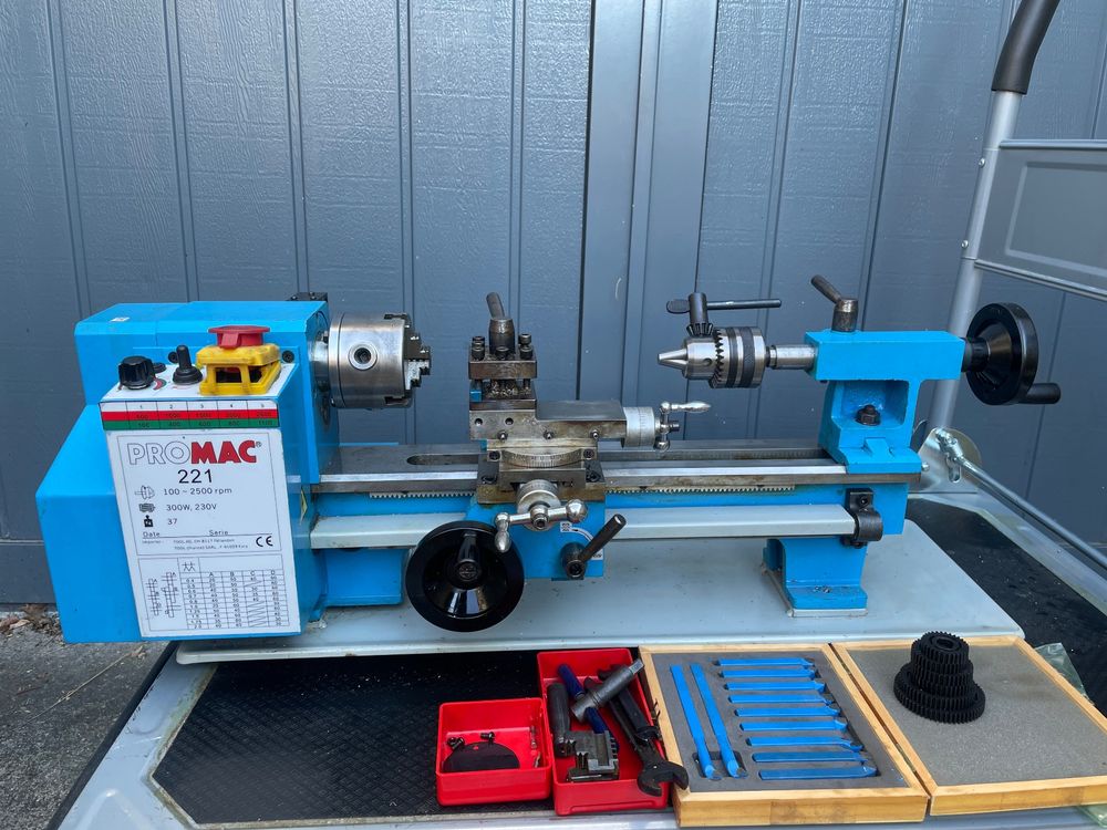PROMAC 221 Drehbank (Gebraucht) in Wallisellen für CHF 480 – nur Abholung auf Ricardo kaufen