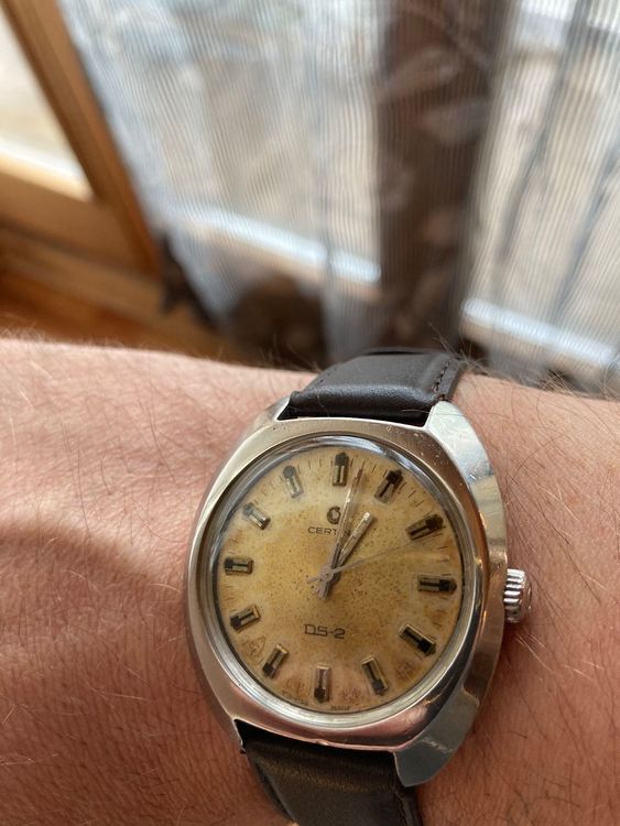 Certina DS 2 Vintage uhr 38 mm Handaufzug (Gebraucht) in Glattbrugg für CHF 120 – mit Lieferung ...