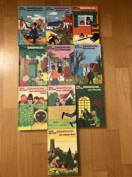 Enid Blyton Geheimnis-Bücher, 10 Bände, Jugendbücher (Gebraucht) in ...