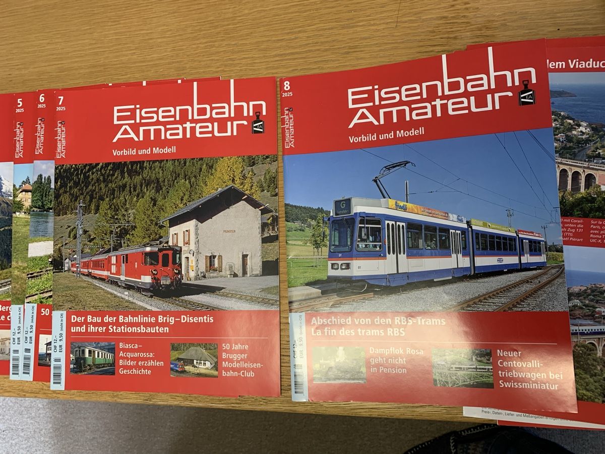 Eisenbahn Amateur 2025.Nr. 1-12, neuwertig, Em90 (Gebraucht) in Winden ...