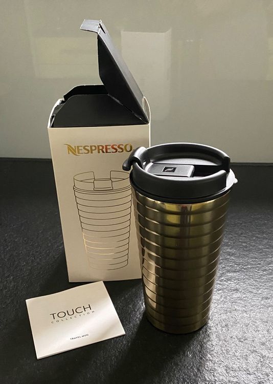 NESPRESSO Touch Golden Travel Mug Limited Edition (Gebraucht) in ...