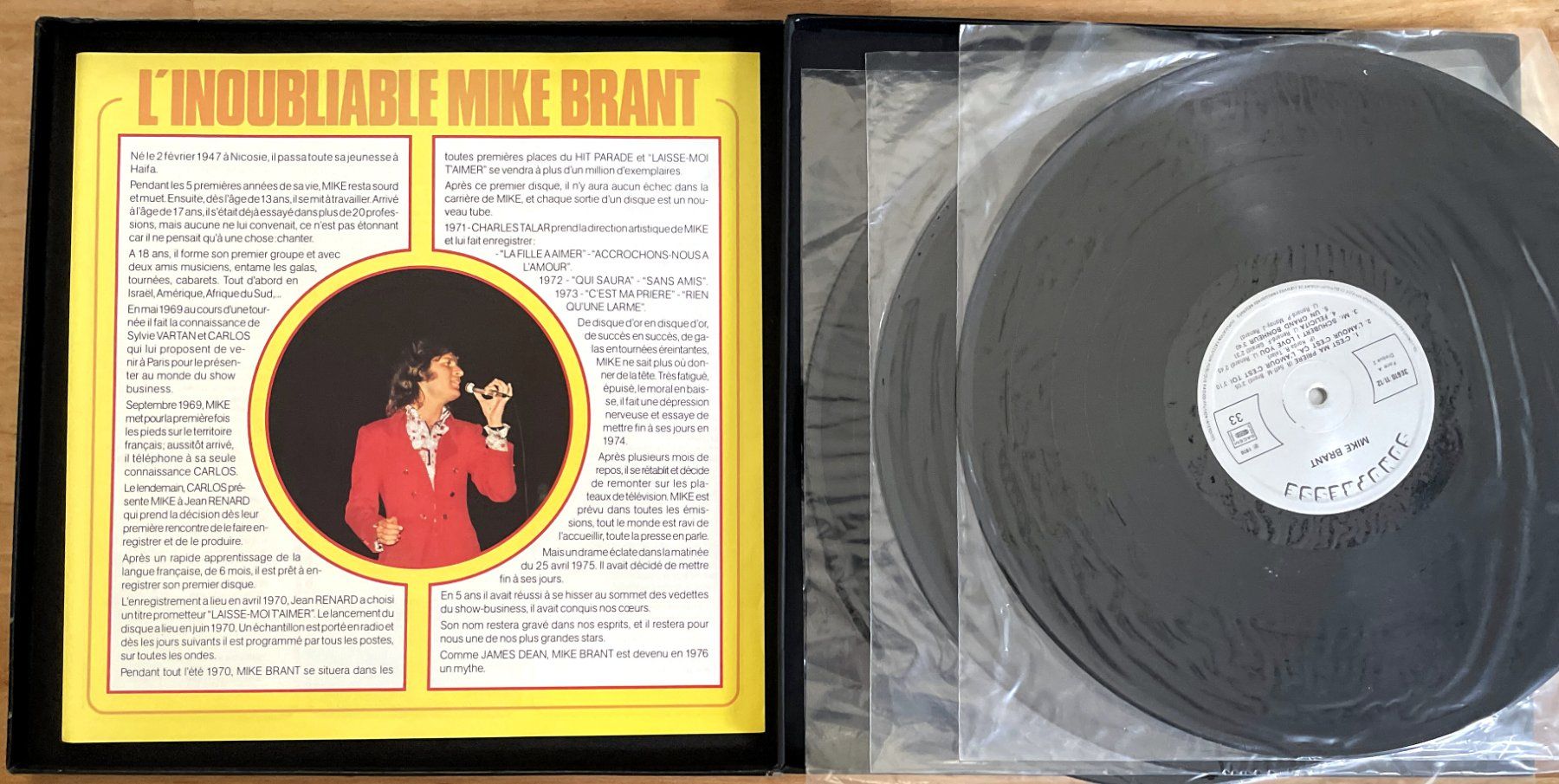 Mike Brant Coffret souvenir 3 disques avec poster - Superbe (Gebraucht ...