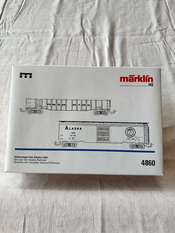 Märklin 4860 Güterwagen - Set Alaska USA | Kaufen auf Ricardo