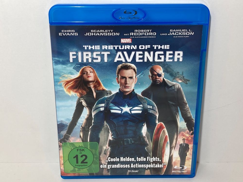 The Return of the First Avenger - Captain America 2 Blu Ray (Gebraucht) in Wilderswil für CHF 4. ...