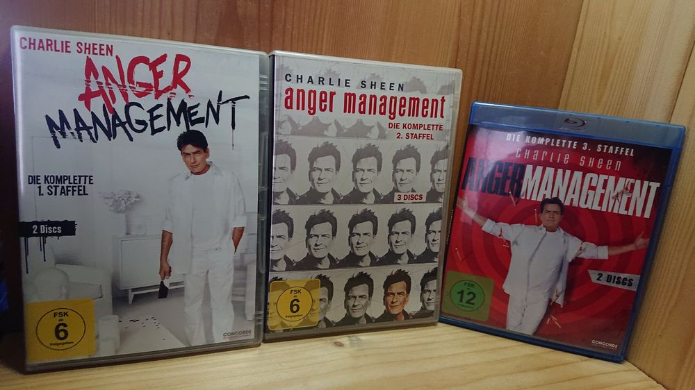 ANGER MANAGEMENT Staffel 1, 2 auf DVD Staffel 3 auf Blu-Ray | Kaufen ...