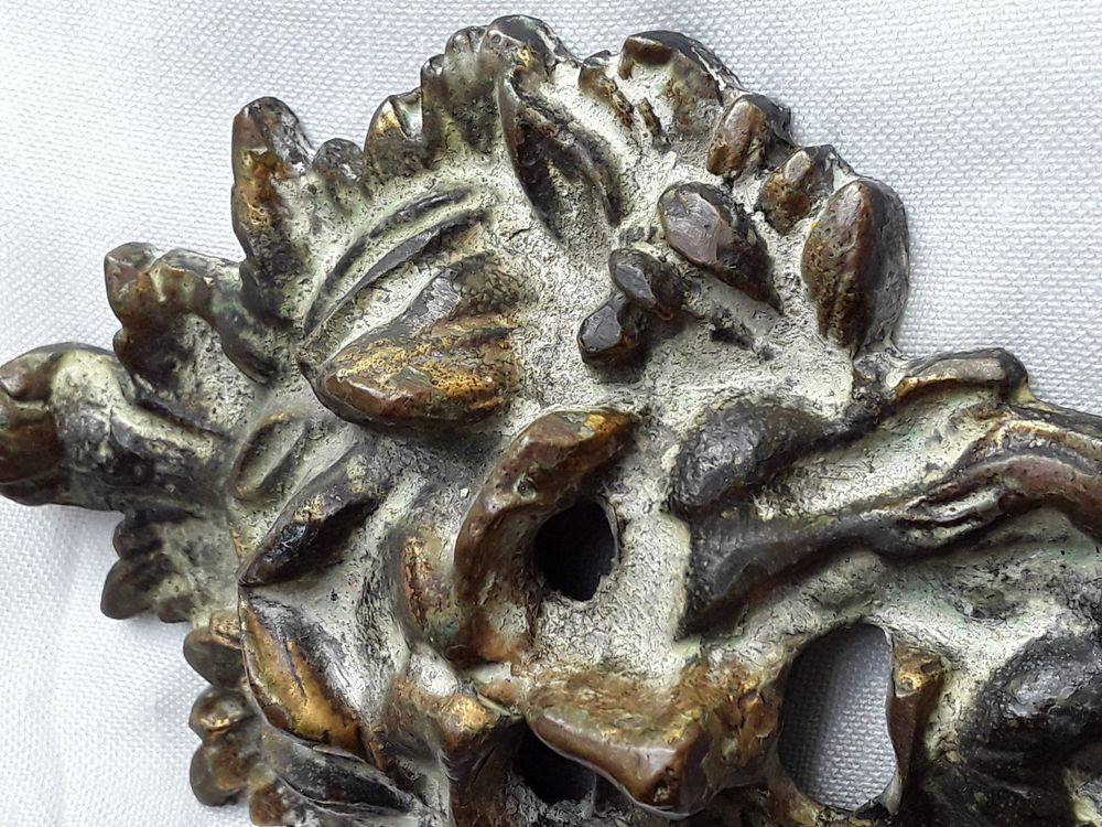 Antike Eisen Wand Skulptur bärtiger Mann | Kaufen auf Ricardo