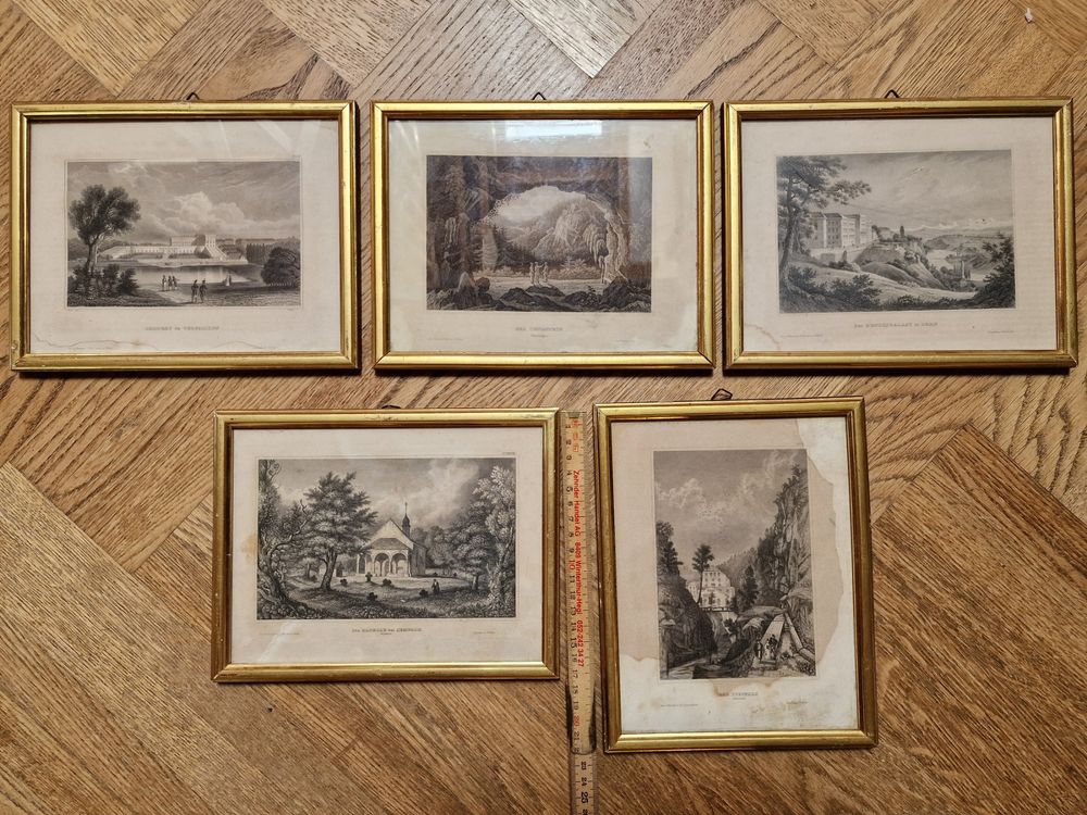 Stahlstich 5 Stück mit Rahmen (Gebraucht) in Stein am Rhein für CHF 15 – mit Lieferung auf ...