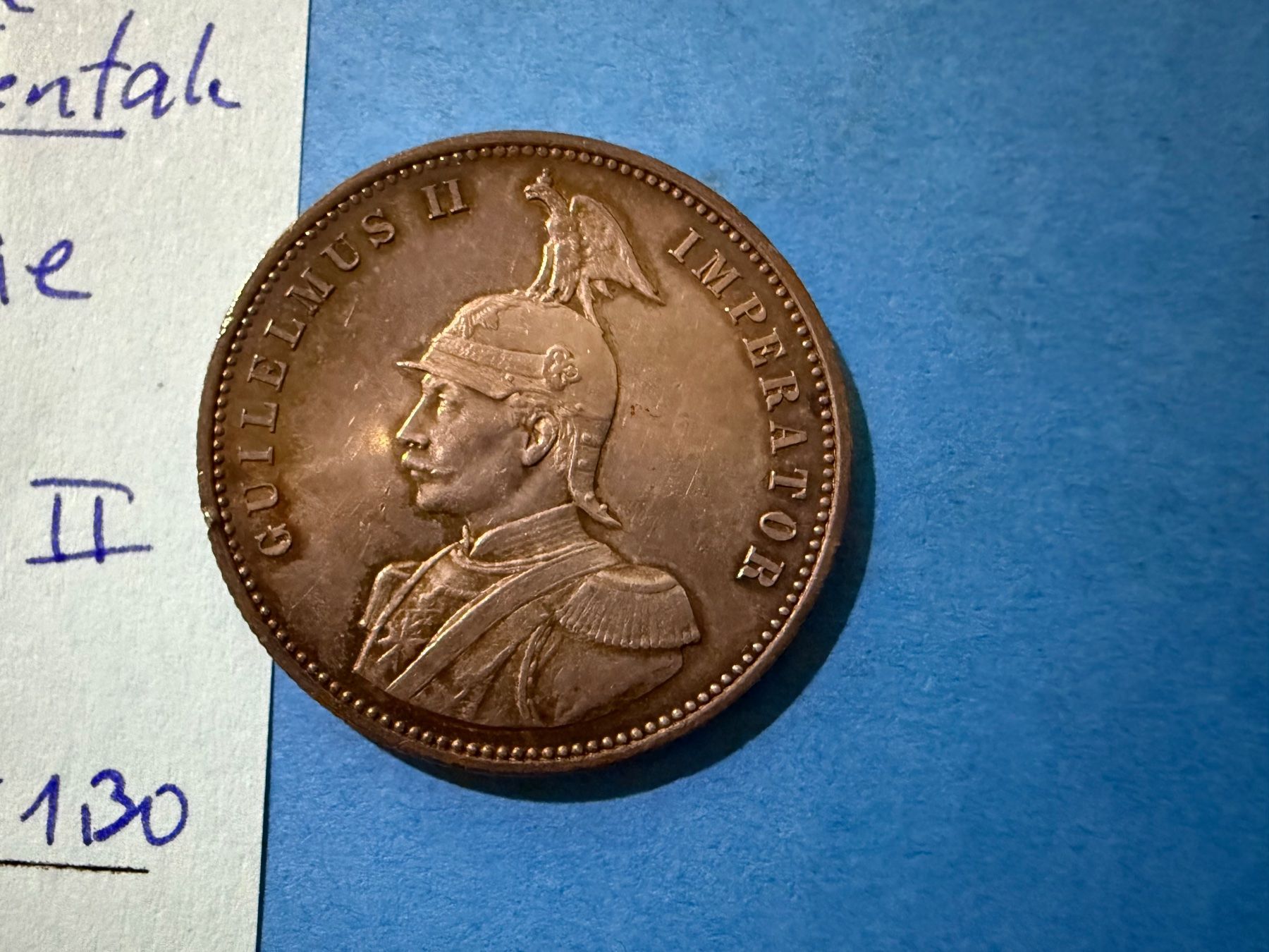 ALLEMAGNE ( AFRIQUE ORIENTALE) 1 ROUPIE 1890 - WILHELM II - (Gebraucht ...