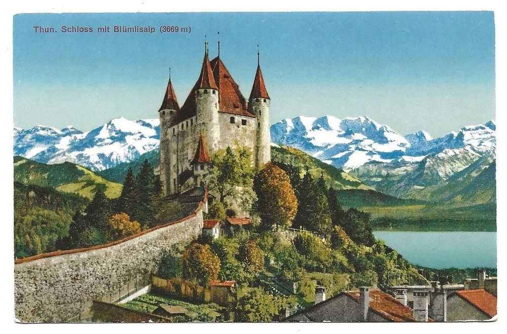 THUN - SCHLOSS MIT BLÜMLISALP | Kaufen auf Ricardo