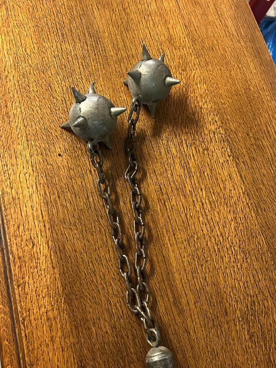 Medieval Double Flail – Decorative Spiked Mace (Gebraucht) in Genève ...