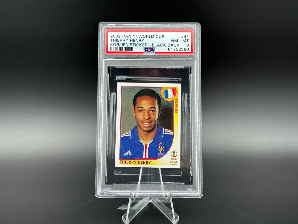 Thierry Henry Panini World Cup 2002 PSA 8 (Neu (gemäss Beschreibung)) in Hagendorn für CHF 66.9 ...