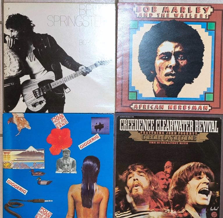 Bob Marley / Bruce Springsteen / Polo Hofer / CCR (Gebraucht) in Kappel ...