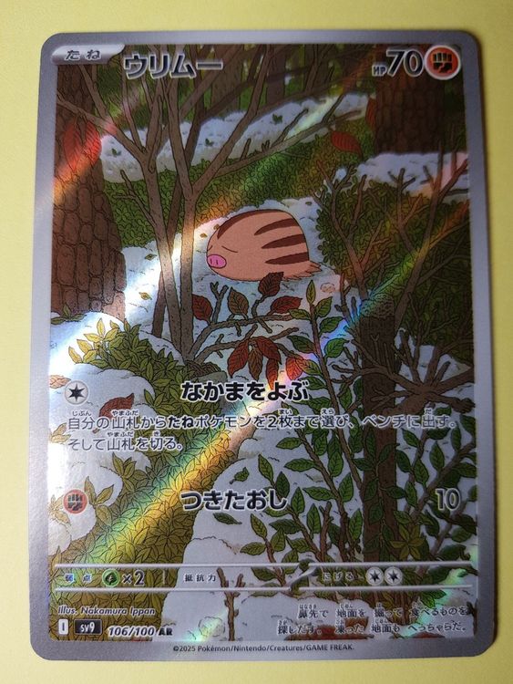 Swinub Art Rare 106/100 Battle Partners sv9 JAPAN (Neu (gemäss ...