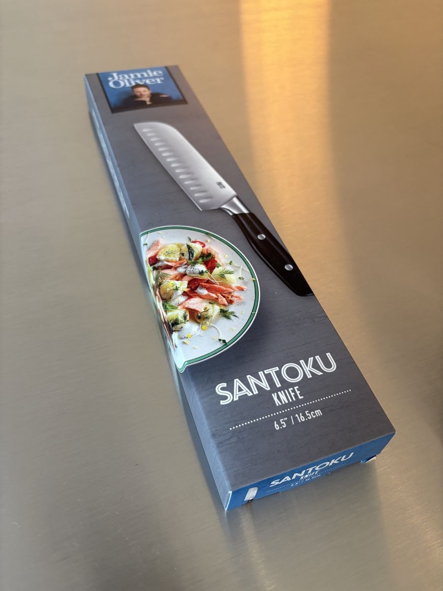 Jamie Oliver Santoku Messer 16.5cm - Originalverpackt (Neu und ...