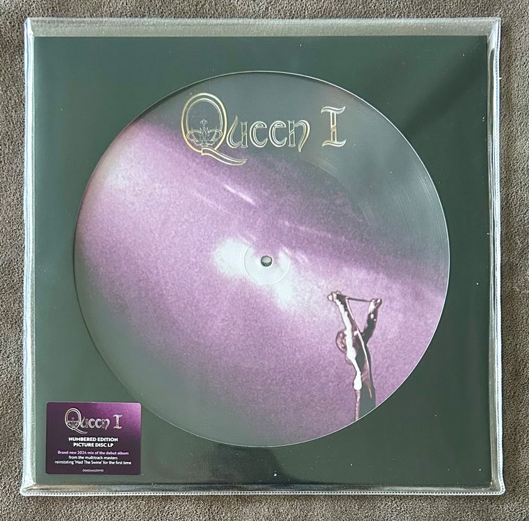 QUEEN „I“ (First Album) LIMITED #‘d PICTURE DISC MEGARAR NEU (Neu ...