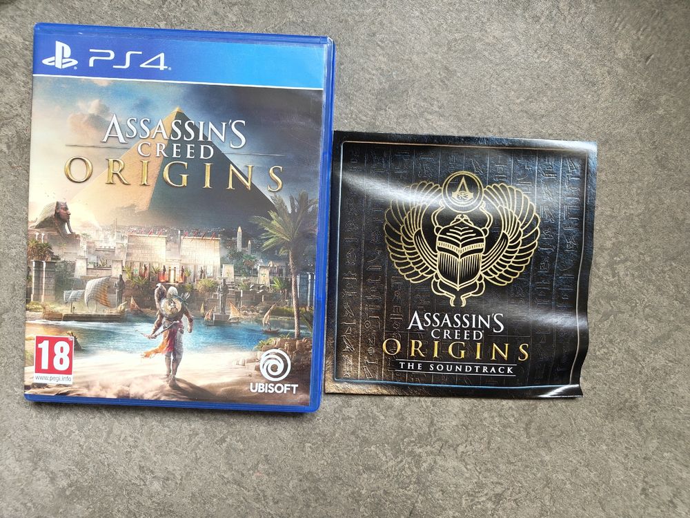 Assassin's Creed Origins PS4 / PS5 Game and Soundtrack (Gebraucht) in Glattbrugg für CHF 10 ...