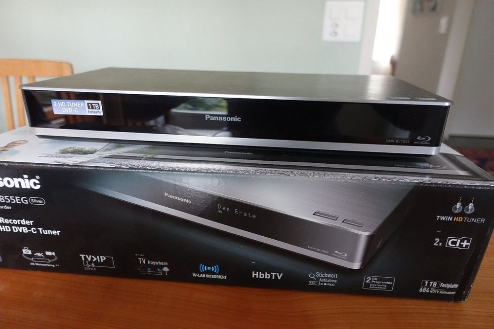 Blue-Ray Recorder Panasonic DMR-BCT855 | Kaufen auf Ricardo