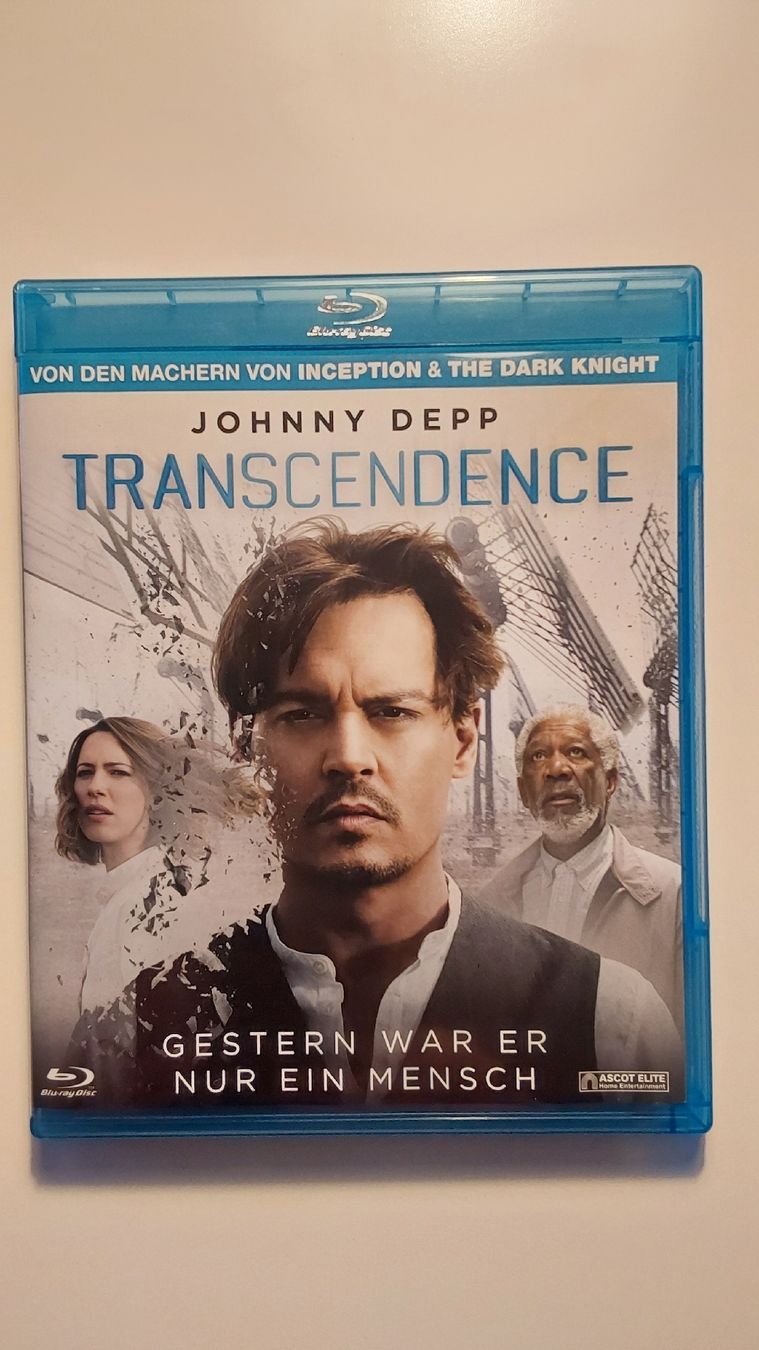Transcendence Blu-ray mit Johnny Depp - Top Zustand! (Gebraucht) in ...