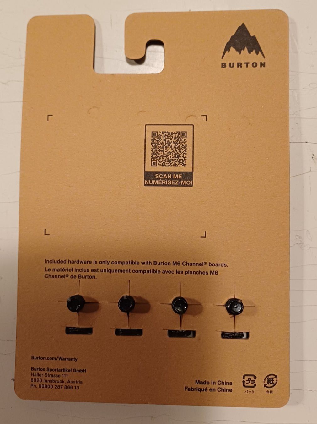 Burton Snowboard Channel EST Bindung Ersatz Schrauben (Neu und ...