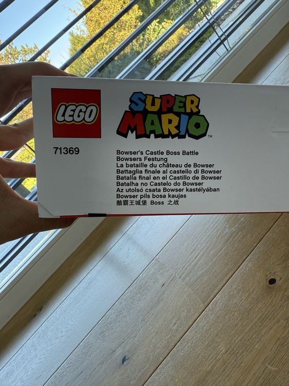 LEGO Super Mario – Set 71369 „Bowser’s Castle Boss Battle“ (Neu und ...