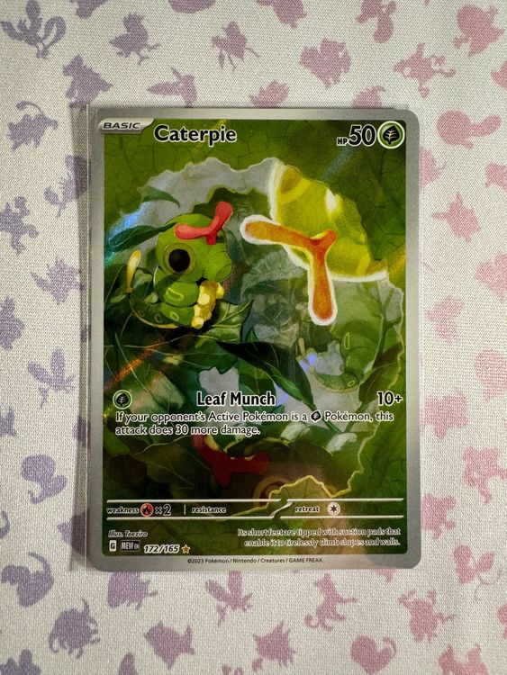 Pokemon 151 Caterpie AR englisch (Gebraucht) in Arbon für CHF 8 – mit ...