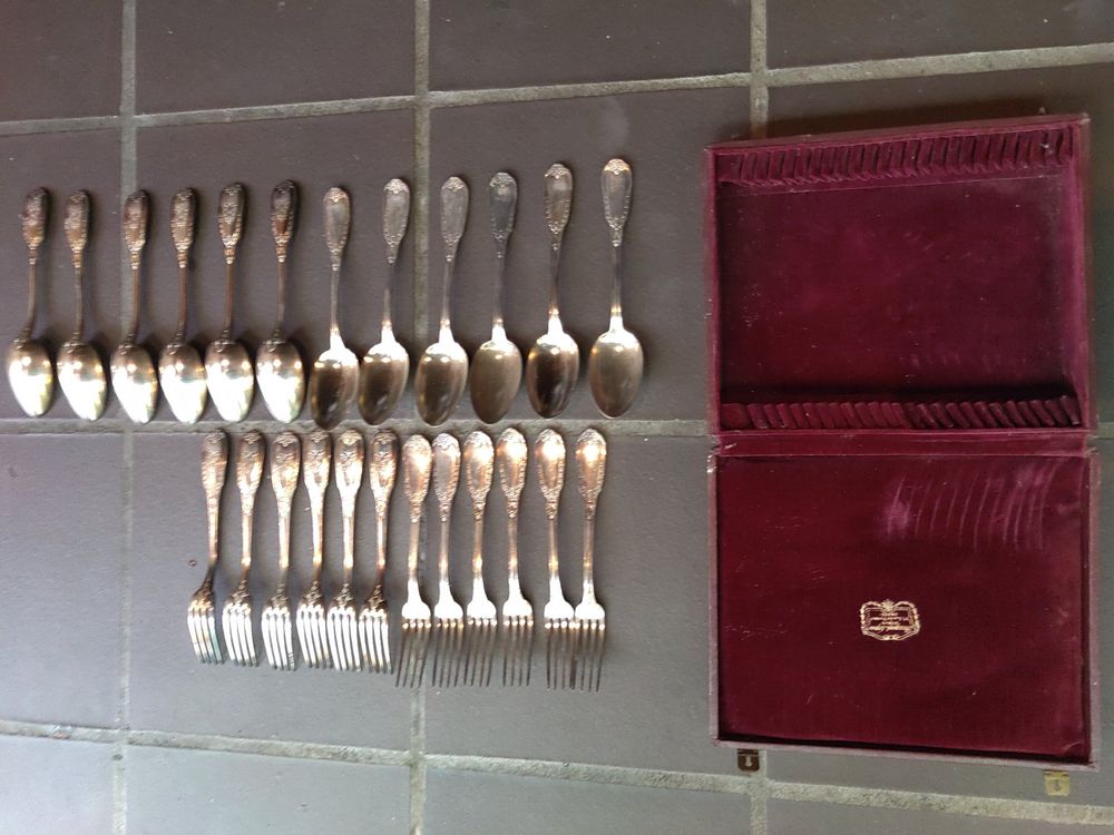 Antikes Silberbesteck 19. Jahrhundert / Fouquet Lapar (Gebraucht) in Jona für CHF 710 – mit ...