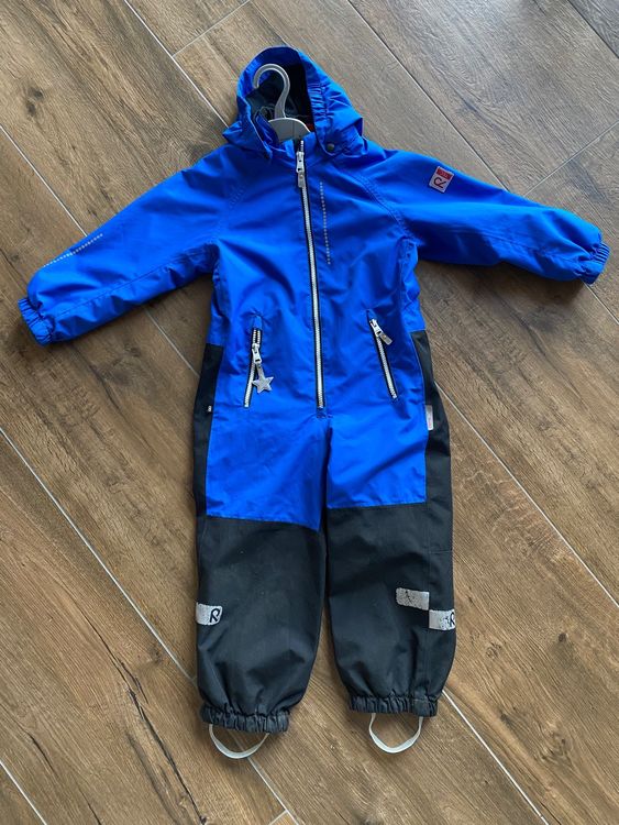 Original Reima Tec Regenanzug Einteiler Blau Gr. 110 (Gebraucht) in ...