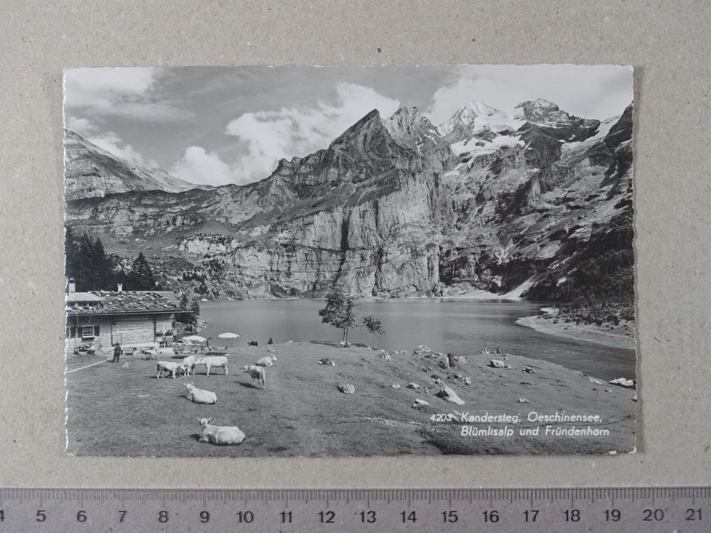 Kandersteg, Oeschinensee, Blümlisalp (Gebraucht) in Lenzburg für CHF 2 – mit Lieferung auf ...