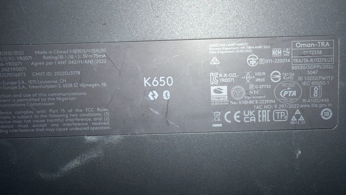 Logitech Tastatur Signature K650 Graphite (Gebraucht) in Steinmaur für ...