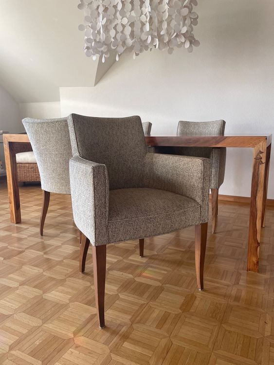 Stühle 4er-Set von Hutton mit uniquer Material-/Farb-Kombi (Gebraucht ...