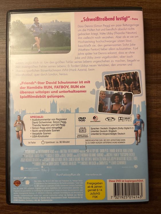 Run, Fatboy, Run (2008) DVD 📀 | Kaufen auf Ricardo