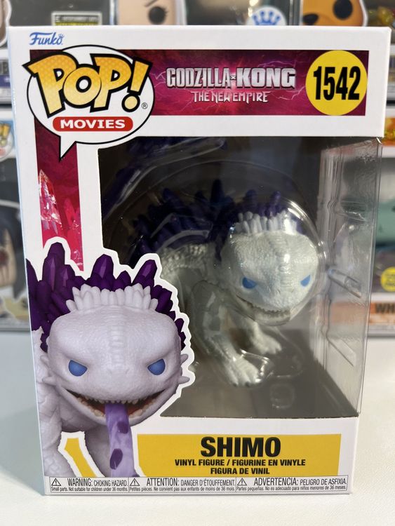 Funko POP! Godzilla x Kong The New Empire Shimo with Ice Ray (Neu und ...