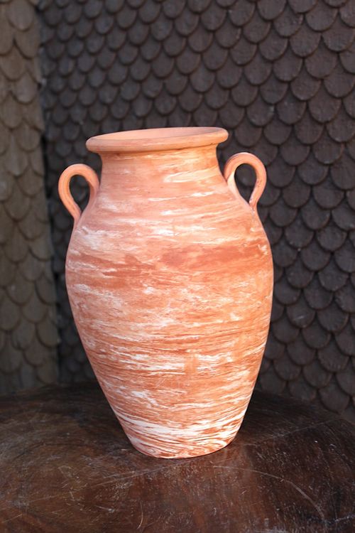 Ton Vase, verm. Handmade (Gebraucht) in La Chaux-de-Fonds für CHF 5 ...