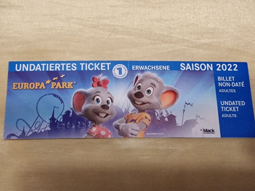 Spannende Gutscheine Europapark 2 Fr 1 Bilder