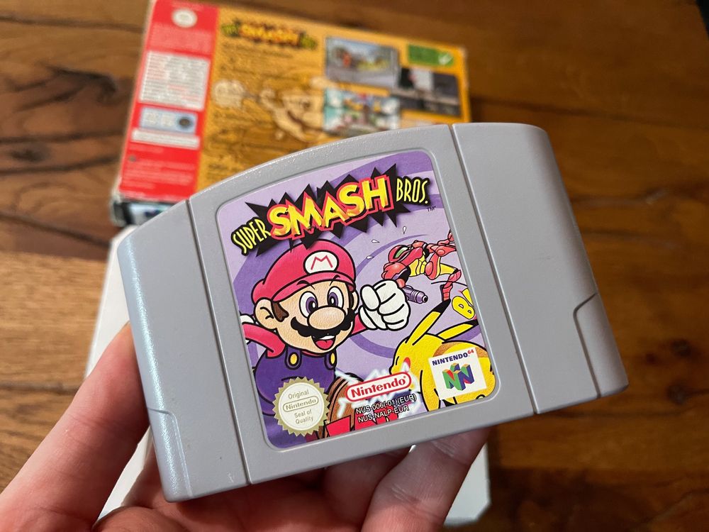 Super Smash Bros. N64 - in OVP! Modul wie neu! Sammler! (Gebraucht) in ...