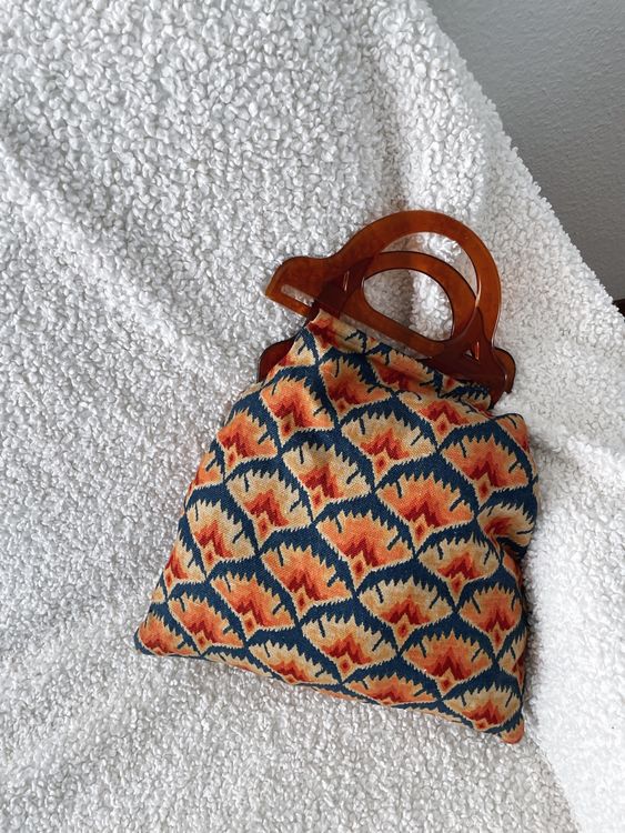 Vintage Retro 70s Bag with Plastic Handles (Gebraucht) in Knonau für ...
