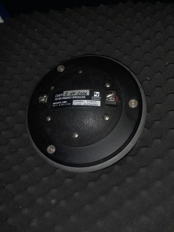 Original Electro Voice EV DH7 Hochtontreiber 16 Ohm (Gebraucht) in ...