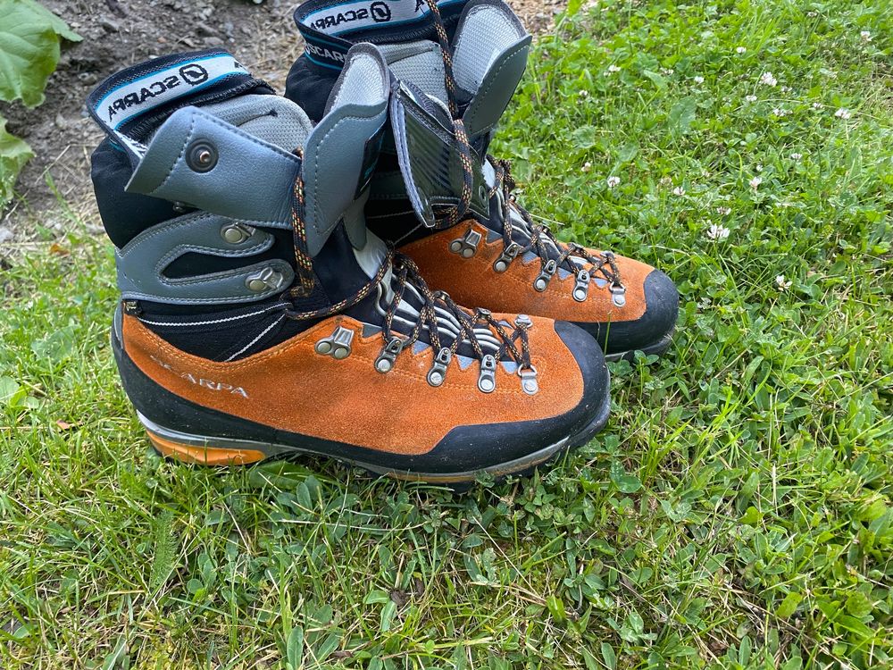 Scarpa Mont Blanc Gr.44 (Gebraucht) in Herbriggen für CHF 220 – mit Lieferung auf Ricardo kaufen