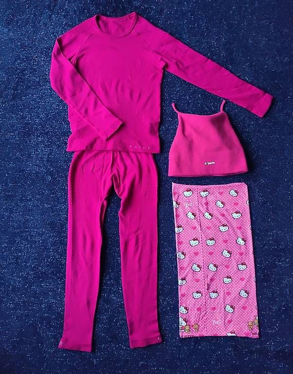 Skiunterwäsche Set von Falke, Gr.128 inkl. Buff und Mütze (Gebraucht ...